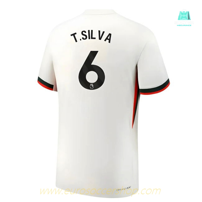 2025-2026 Chelsea Authentic Dri-Fit ADV Away Shirt (T.Silva 6) - Euro ...